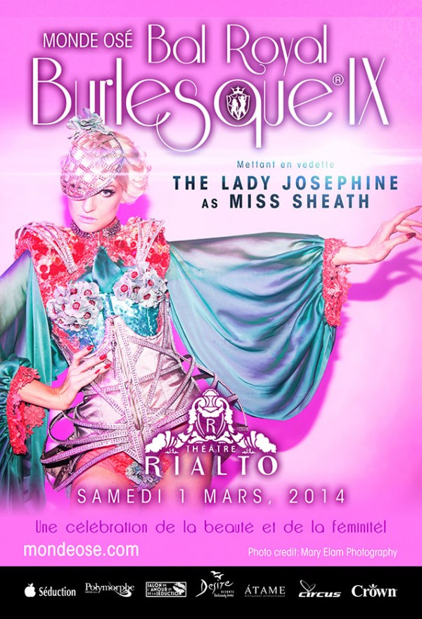 Monde Osé The Burlesque Ball's Royalty - Stage Entertainment Lineup ...